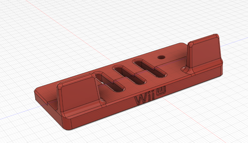 Free 3D file RamjetX Wii U GamePad Shelf Edge Hook・3D print model to ...