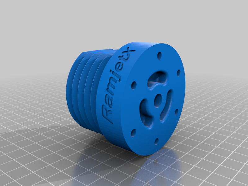 Free 3D file RamjetX Thrustmaster 50mm Hub Adaptor *Updated 04/06/2020*・Design to download and ...
