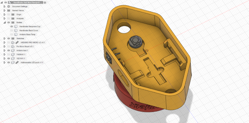 Free 3D file RamjetX Hall Effect e-Brake Mod・3D print model to download ...