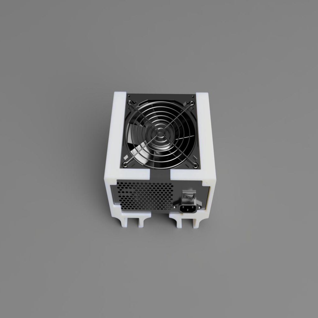 Free 3D file PSU (ATX) mount for 80/20 rails・3D printing template to ...