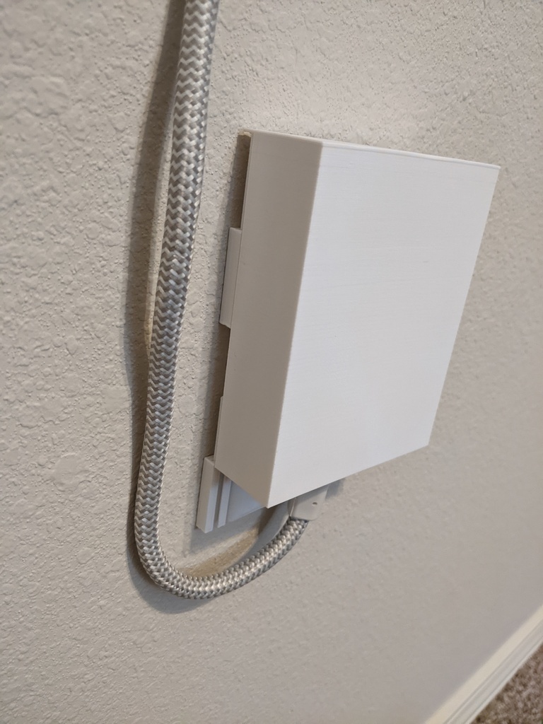 Free 3D file Sliding cover box for wall outlets 📦・3D printing idea to ...