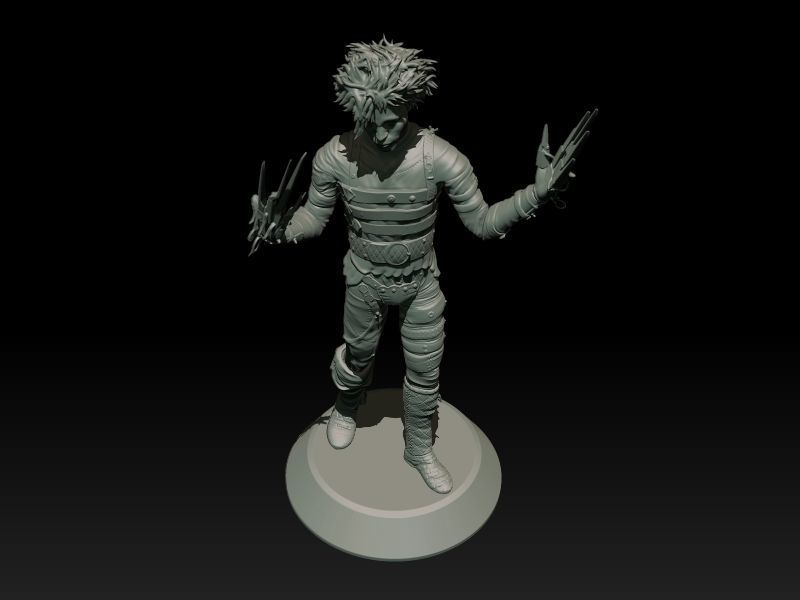 Free 3D file Edward Scissorhands 🎬・3D printable design to download・Cults