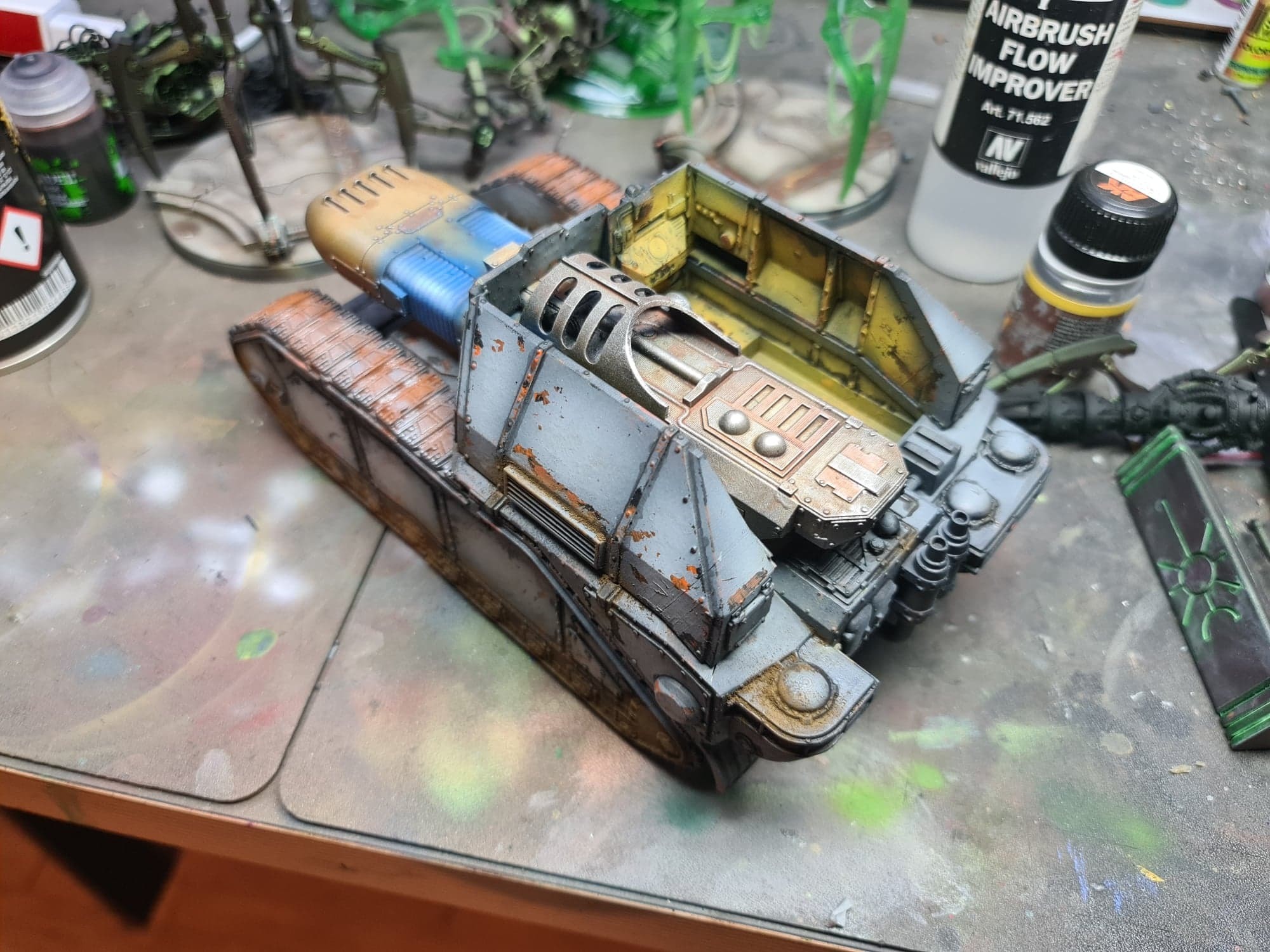3D printed Solar Lord Alpha tank • made with Anycubic Photon・Cults