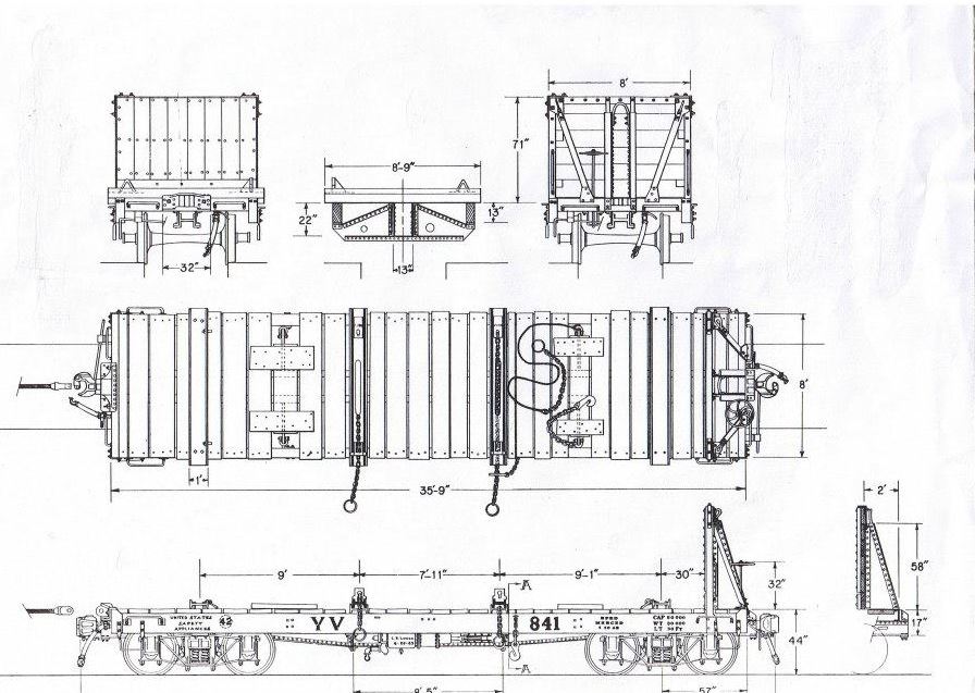 STL file N scale YV log car・3D printing model to download・Cults