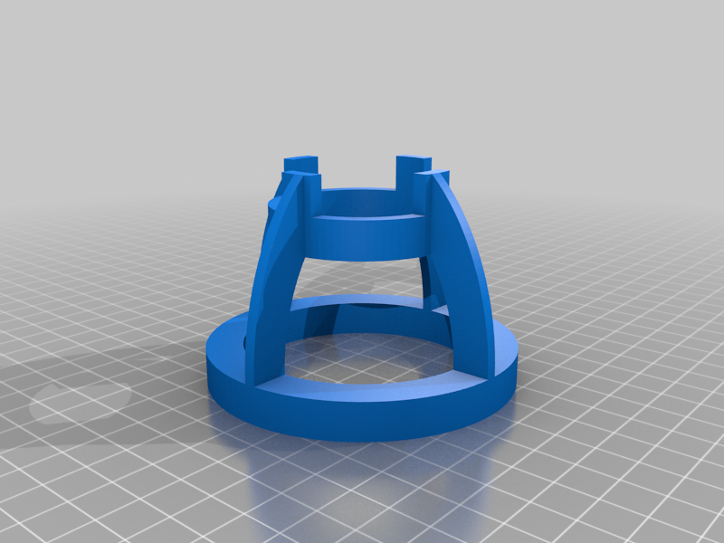 Free 3D file Display Stand for falcon 9・3D printer model to download・Cults