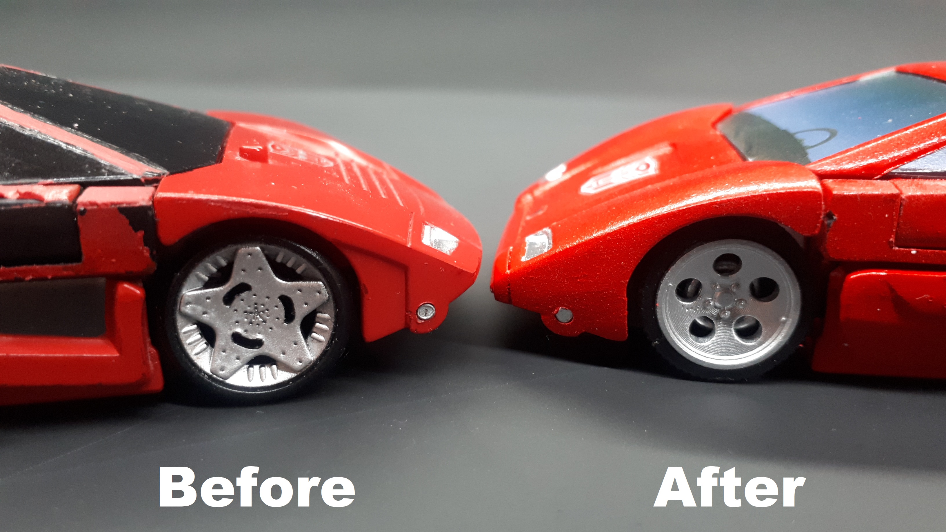 3D file Countach Wheels for Kingdom Sideswipe and Red Alert・3D print ...