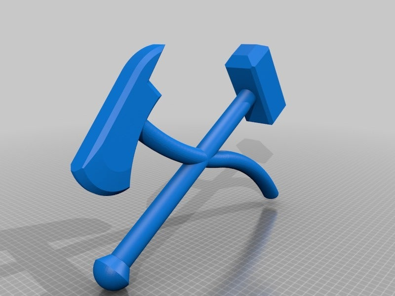 Free OBJ file Damage Controlman Rating Badge 📛・3D printing template to ...