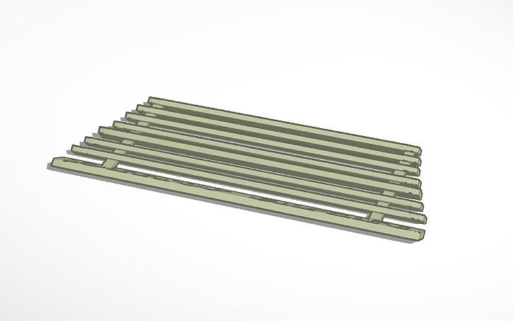 Free STL file rear window louvers・3D printing design to download・Cults