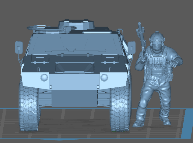 Fichier STL gratuit Panhard VBL・Plan imprimable en 3D à télécharger・Cults