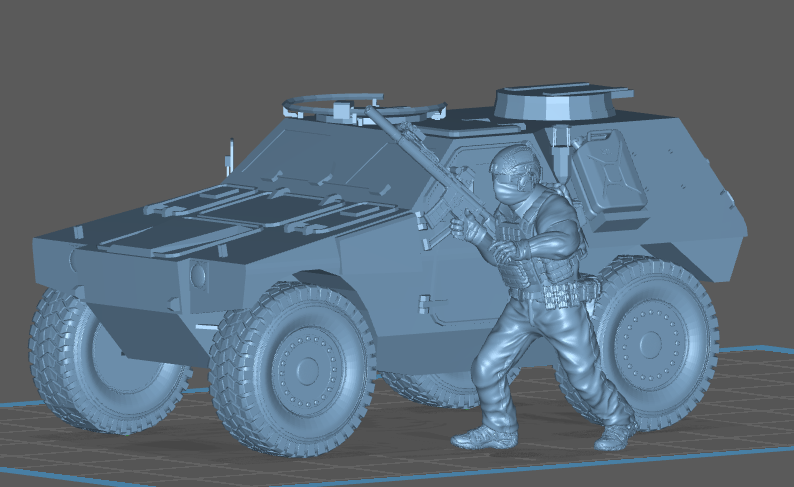 Free STL file Panhard VBL ♟・3D print design to download・Cults