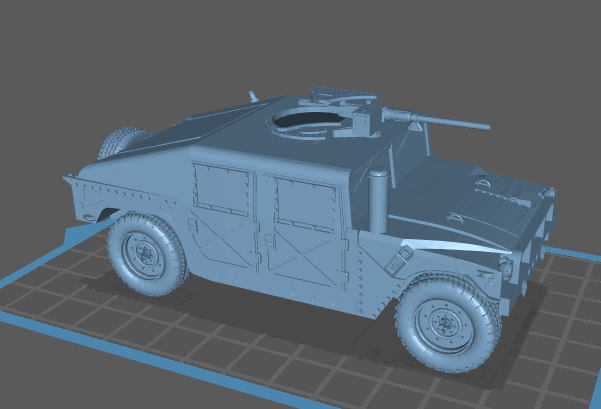 Free STL file Humvee Armored Turret 🎲・3D print design to download・Cults