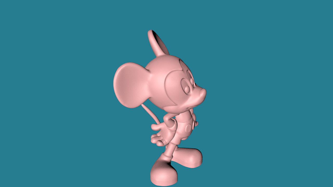 STL file Mickey Mouse for printer・Template to download and 3D print・Cults