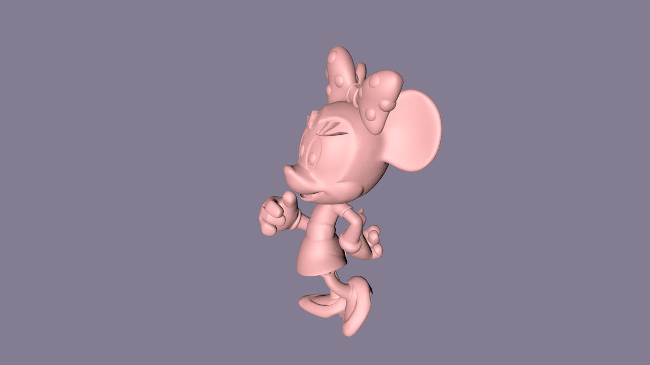 STL file Minnie for printer・3D printer model to download・Cults