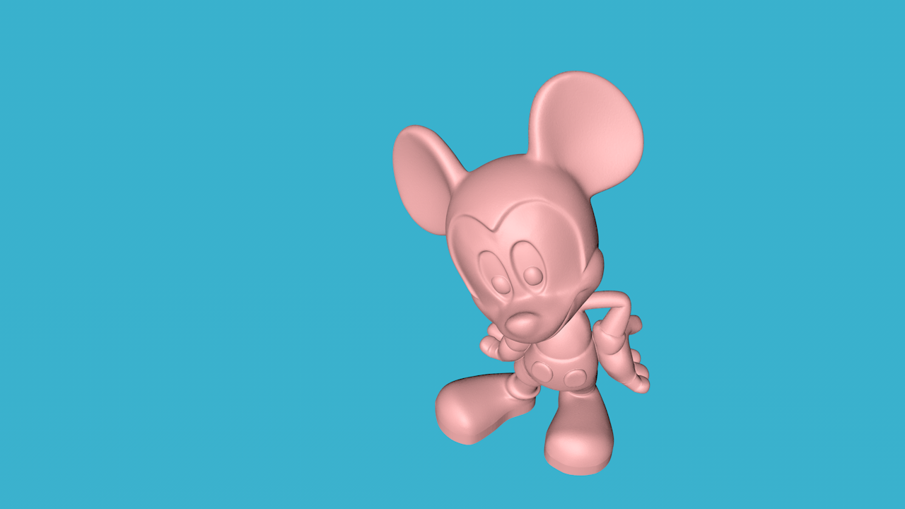 STL file Mickey Mouse for printer・Template to download and 3D print・Cults