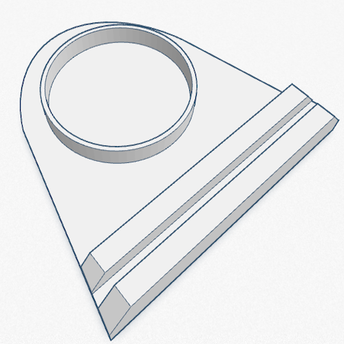 STL file Support for straight lithophany・Template to download and 3D ...