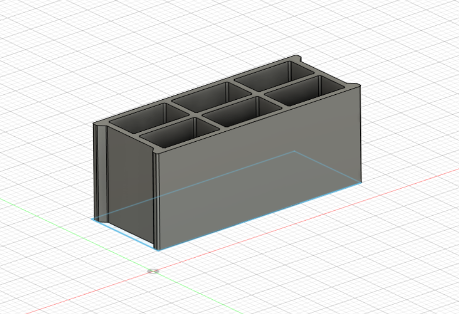 STL file Cinder block 1/14・Design to download and 3D print・Cults