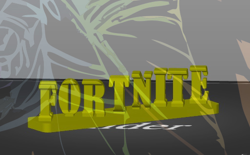 STL file SIDE LETTERS FORTNITE OF MIGUEL 🔑・3D print object to download ...