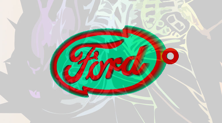 Free 3D file FORD KEYRING・3D printer design to download・Cults