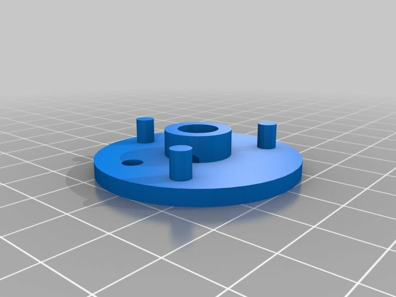 Free STL file filament self concentric hub・3D printing model to ...