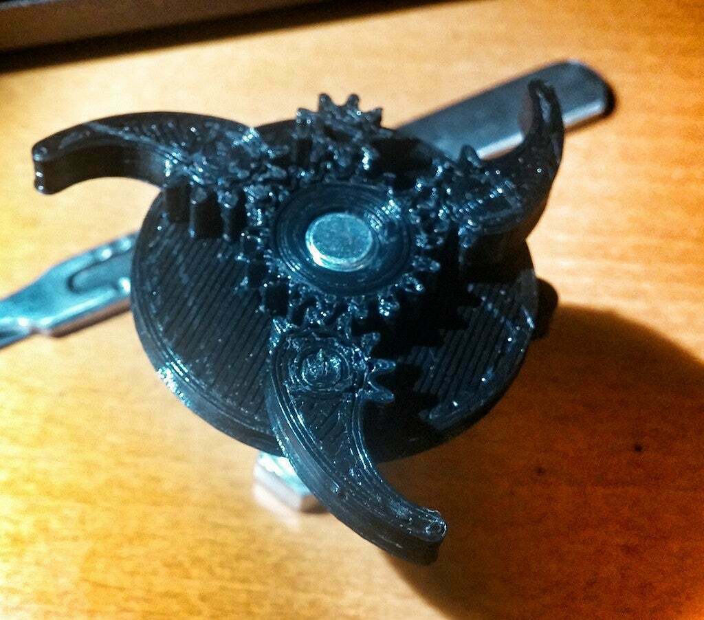 Free STL file filament self concentric hub・3D printing model to ...