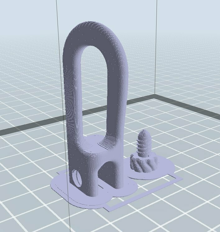 Free STL file Loop towel, hook・Template to download and 3D print・Cults