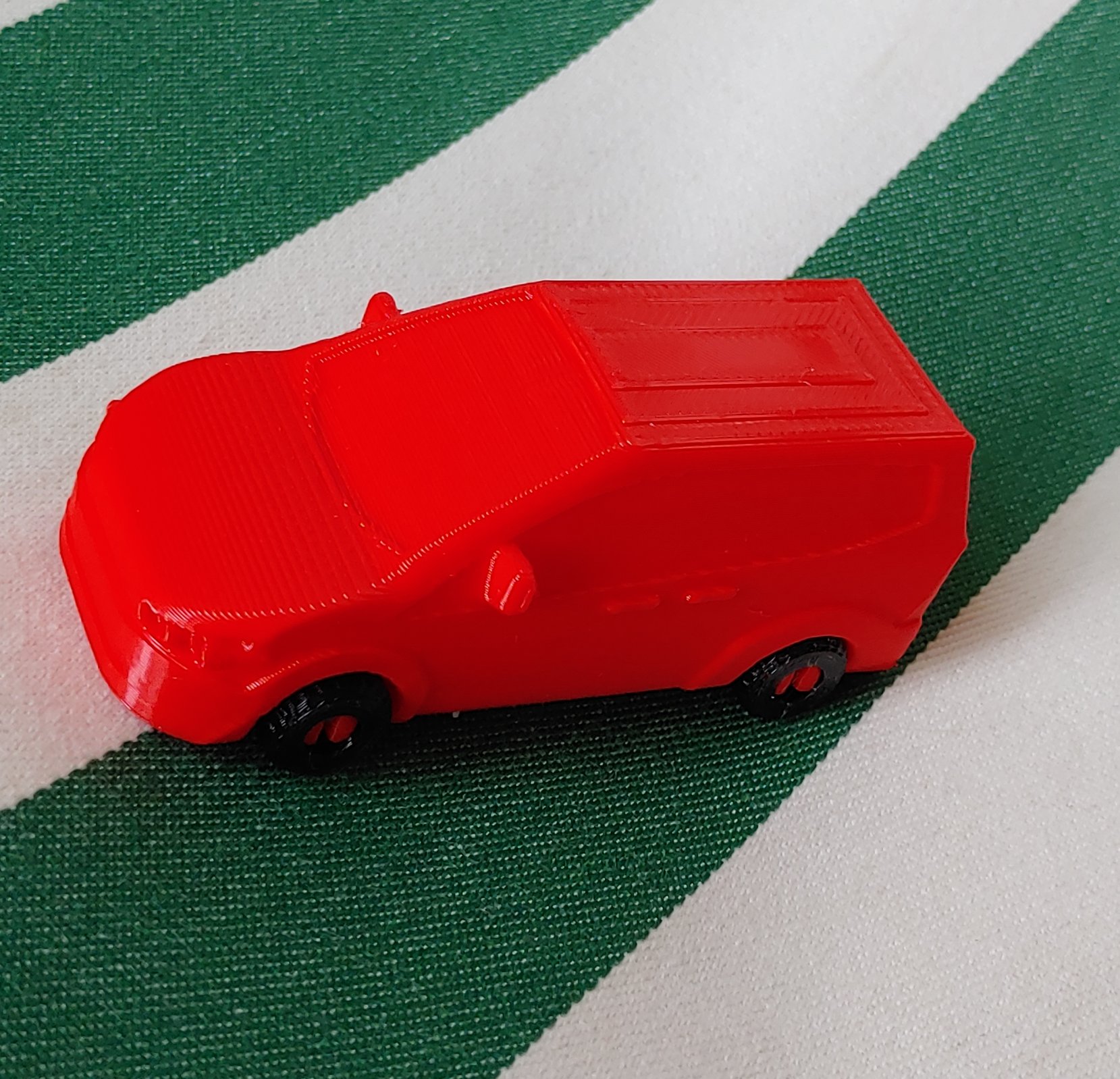 Free STL file Mini van car - toy car - #VoxelabCultsCar・Design to ...