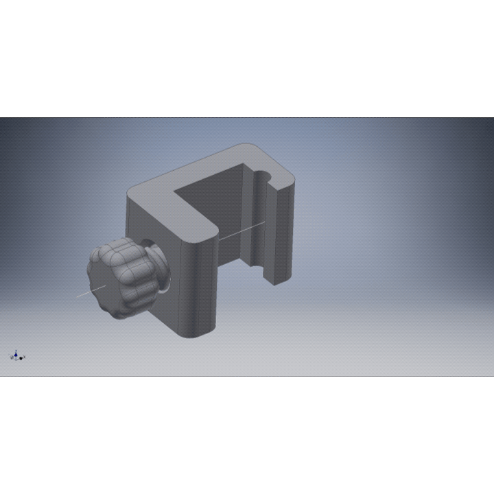 Free STL file Filament mini Clip with thread, Keeper, Holder, Extra ...