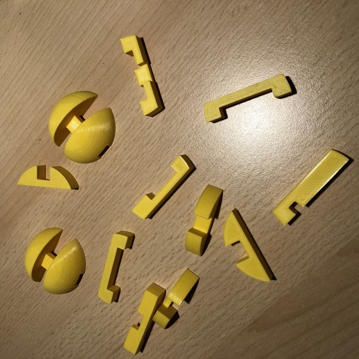 Download free STL file Puzzle BALL+ INSTRUCTIONS • Design to 3D print ...