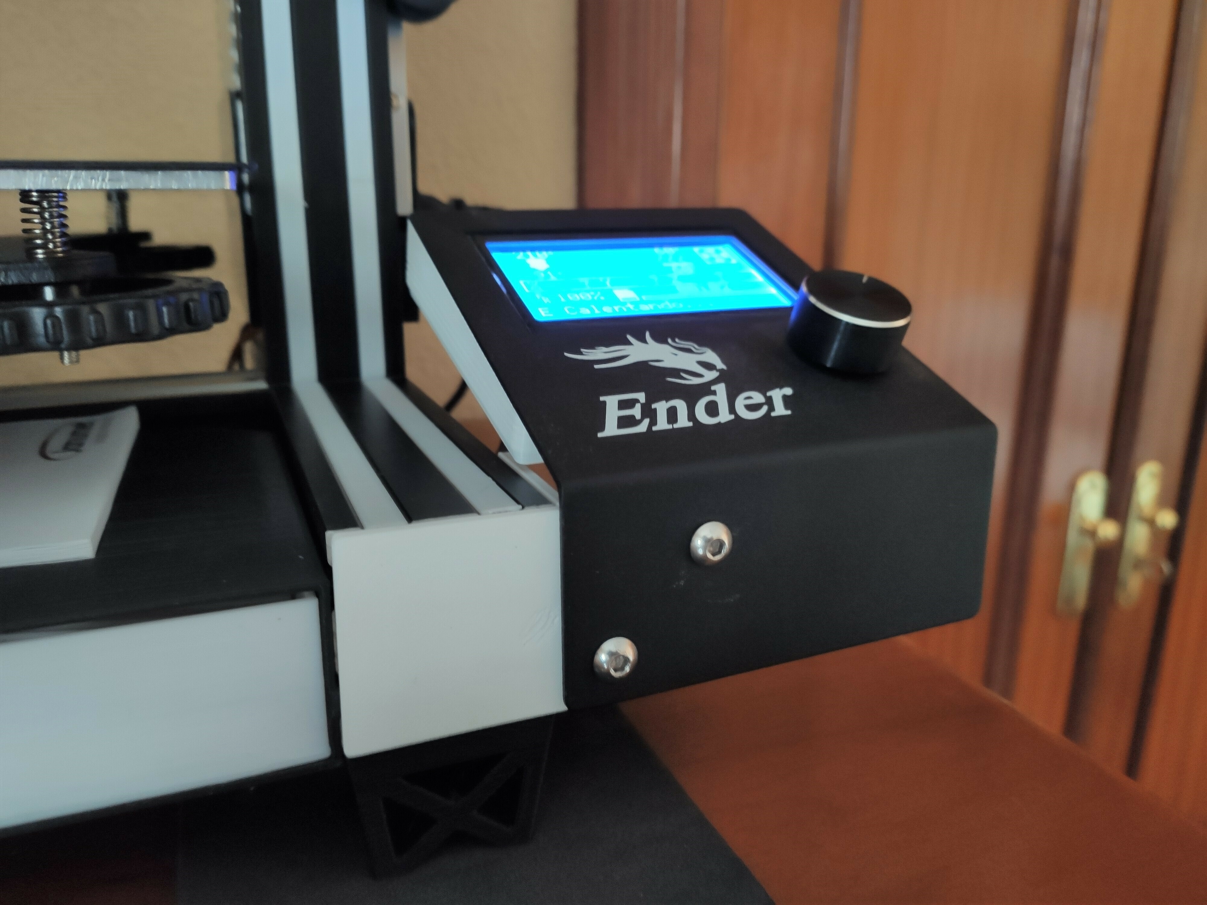 STL file Ender 3 screen support・3D printing design to download・Cults