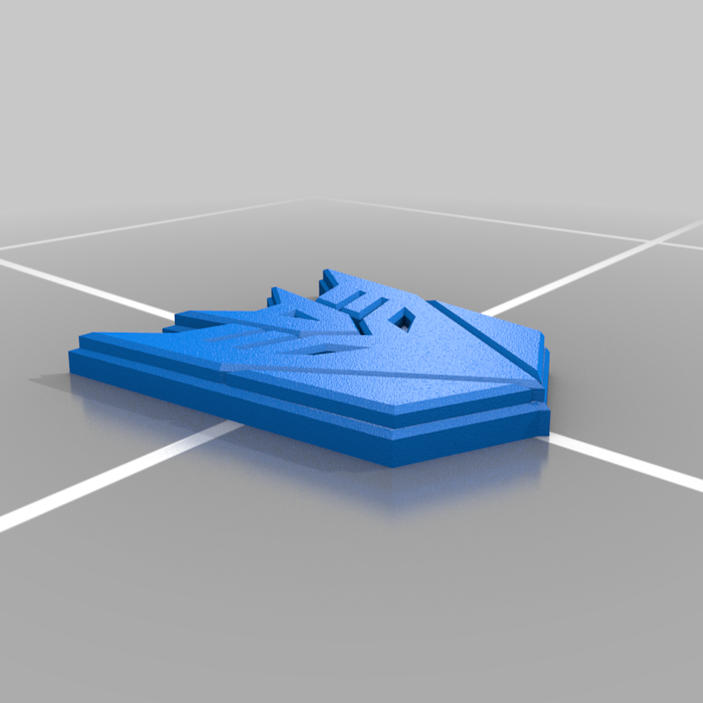 Free STL file Decepticon Plaque / Sign・3D print design to download・Cults