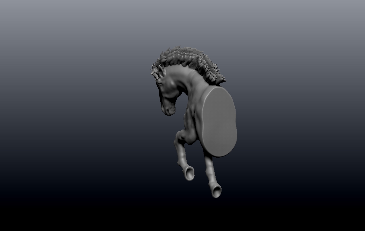 STL file RUNNING HORSE・3D print design to download・Cults