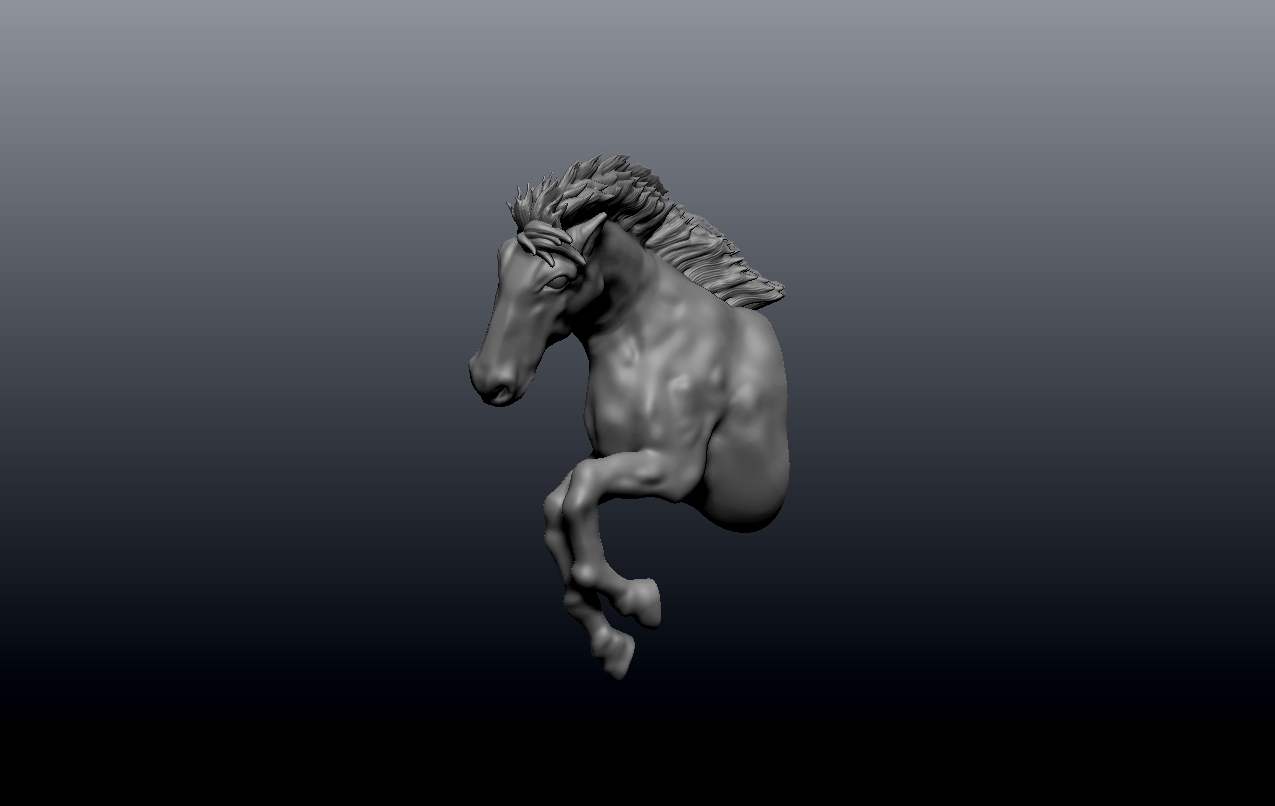 STL file RUNNING HORSE・3D print design to download・Cults