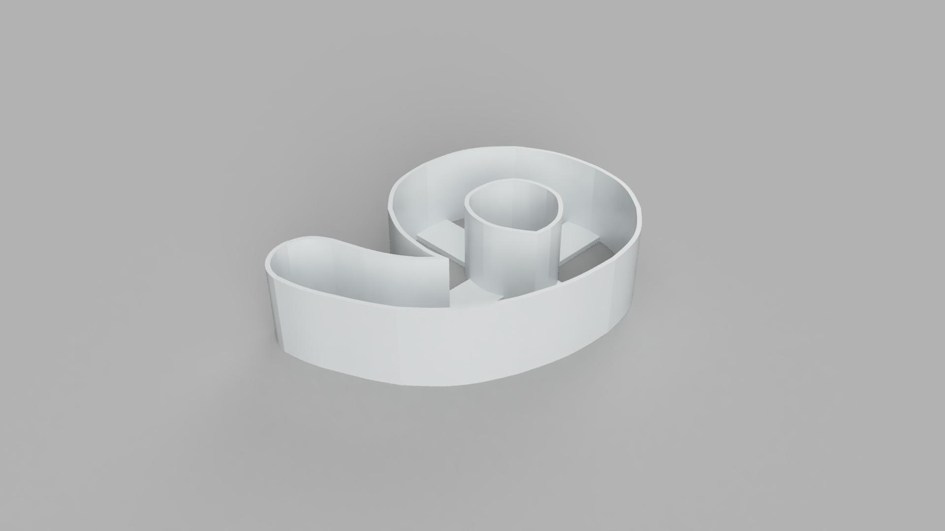 STL file Cookie Cutter Number 9・3D printer model to download・Cults