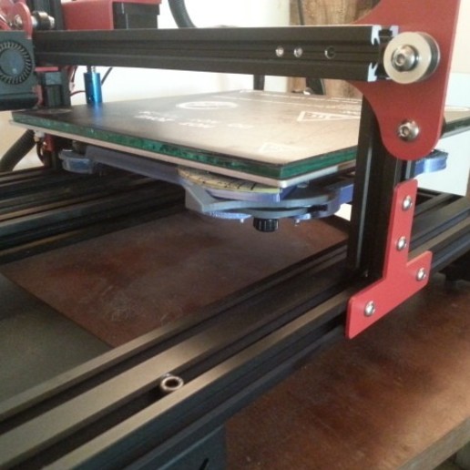 Download free STL file adjustable build plate for 3d printer • 3D ...