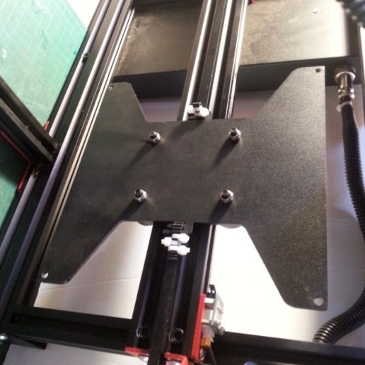 Download free STL file adjustable build plate for 3d printer • 3D ...