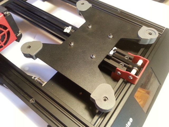 Download free STL file adjustable build plate for 3d printer • 3D ...