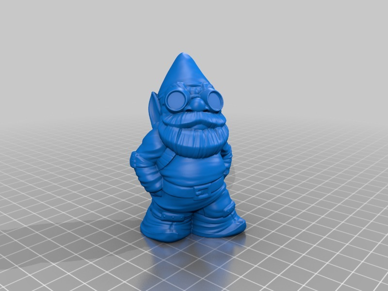 Free 3D file MakerBot Gnome Full Color・Design to download and 3D print・Cults