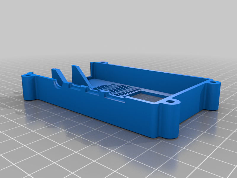 Free 3D file Remixed MMDVM top for Raspberry Pi 4B Wind Tunnel Case 🔝 ...