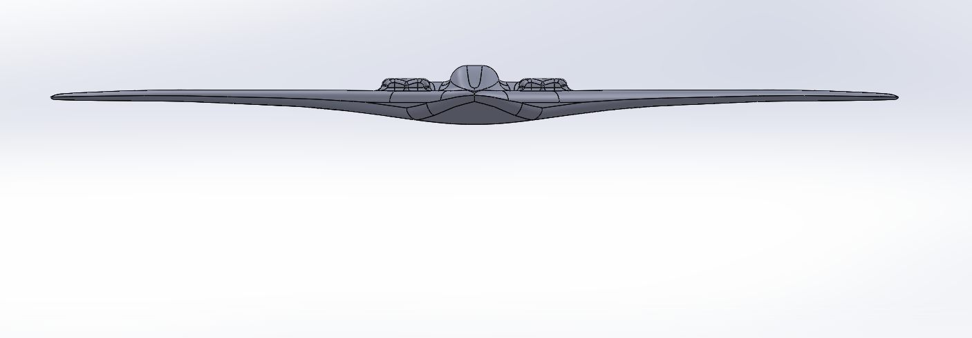 STL file B2 SPIRIT BOMBARDIER・3D print design to download・Cults