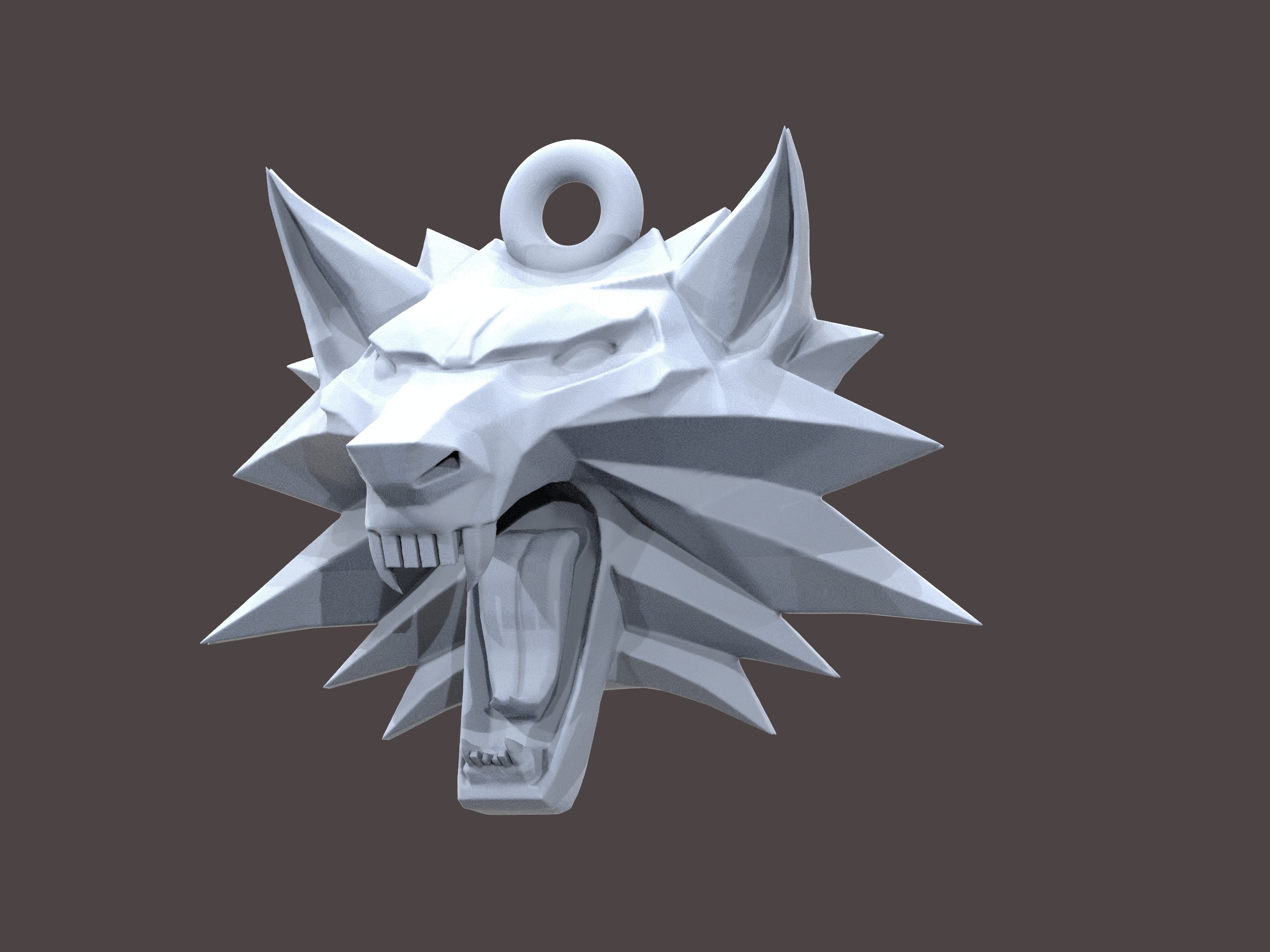 STL file Witcher medallion・3D print object to download・Cults
