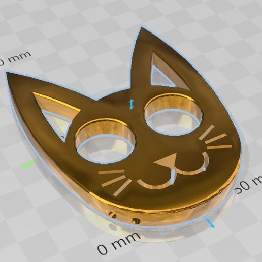 Download STL file Cat Self-defence / Self-defence Cat • 3D printer ...