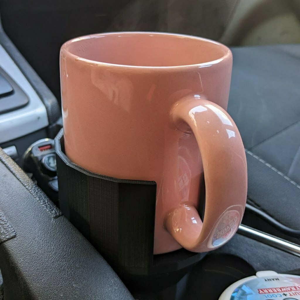 Free 3D file 10oz Mug Adapter for Cup Holder ☕・Design to download and ...