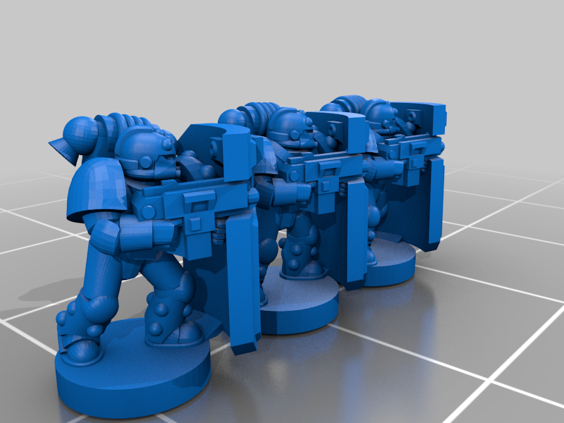 Free STL file Mark Five Heresy Troops 6-8mm (Remix) 🎲・3D printer model ...