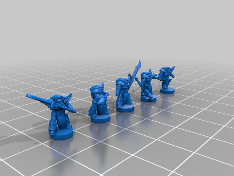 Бесплатный STL файл Phoenician Terminators 6-8mm (Remix)・3D-печатная ...