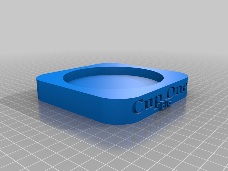 Free STL file Cup One Big ☕・3D printing template to download・Cults