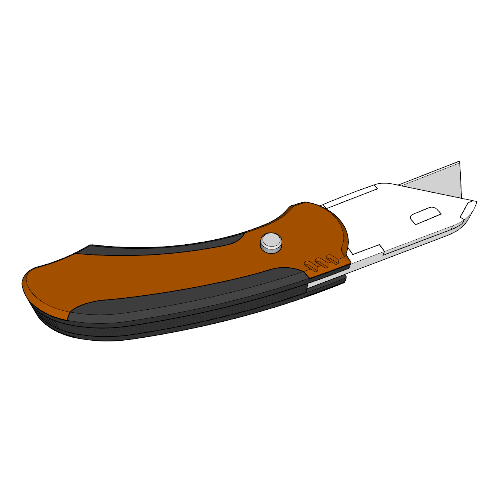 STL file Utility Knife・Design to download and 3D print・Cults