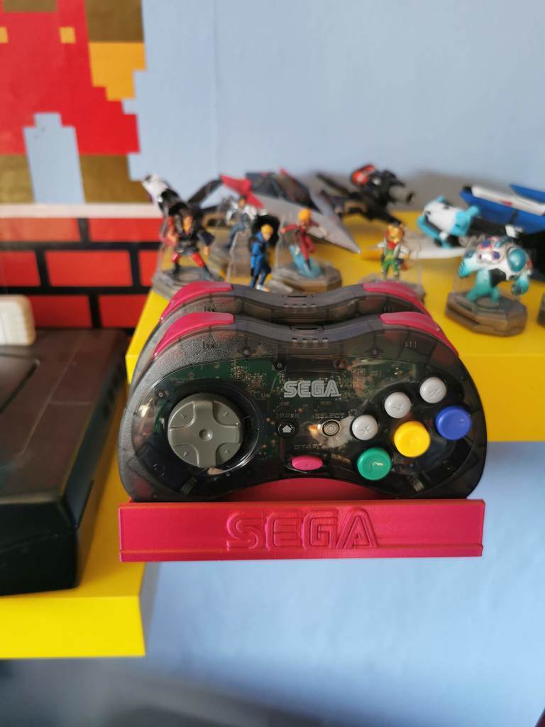 Free STL file Retro-Bit Sega wireless controller Holder・3D printing ...