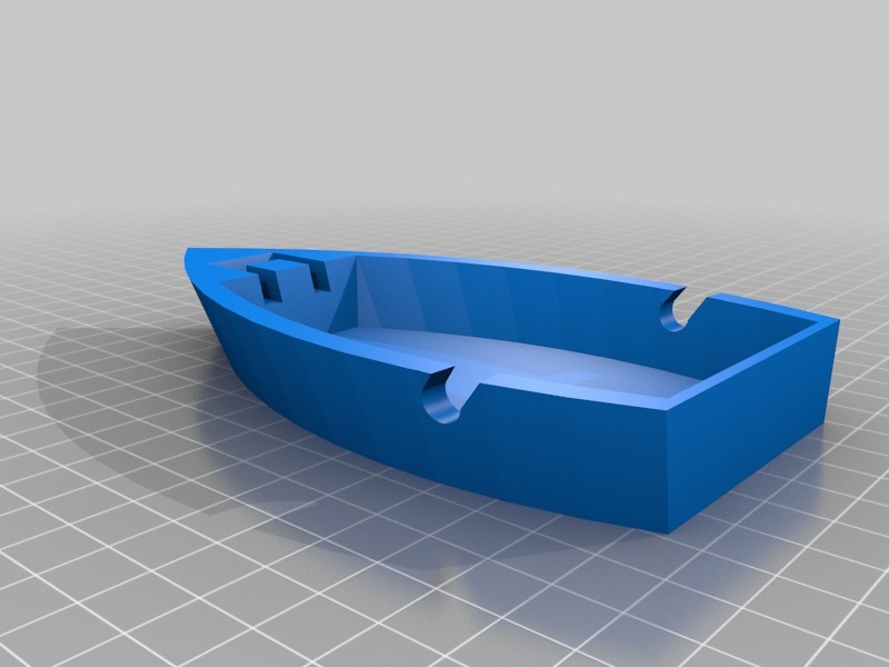 Free 3D file Moat Boat Rubber Band Powered Boat・3D printable object to ...