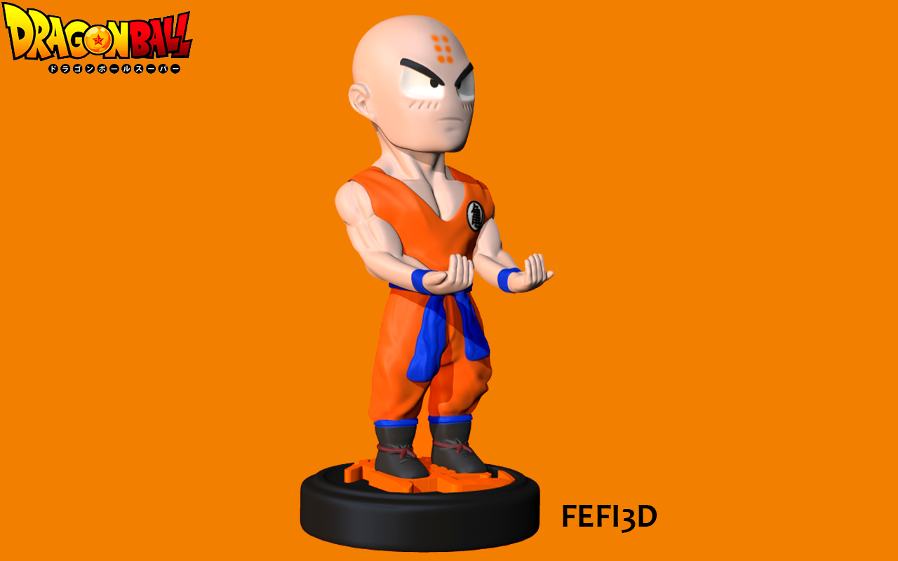 Archivo STL Krillin Controller Stand 🕹️・Diseño de impresión en 3D para ...