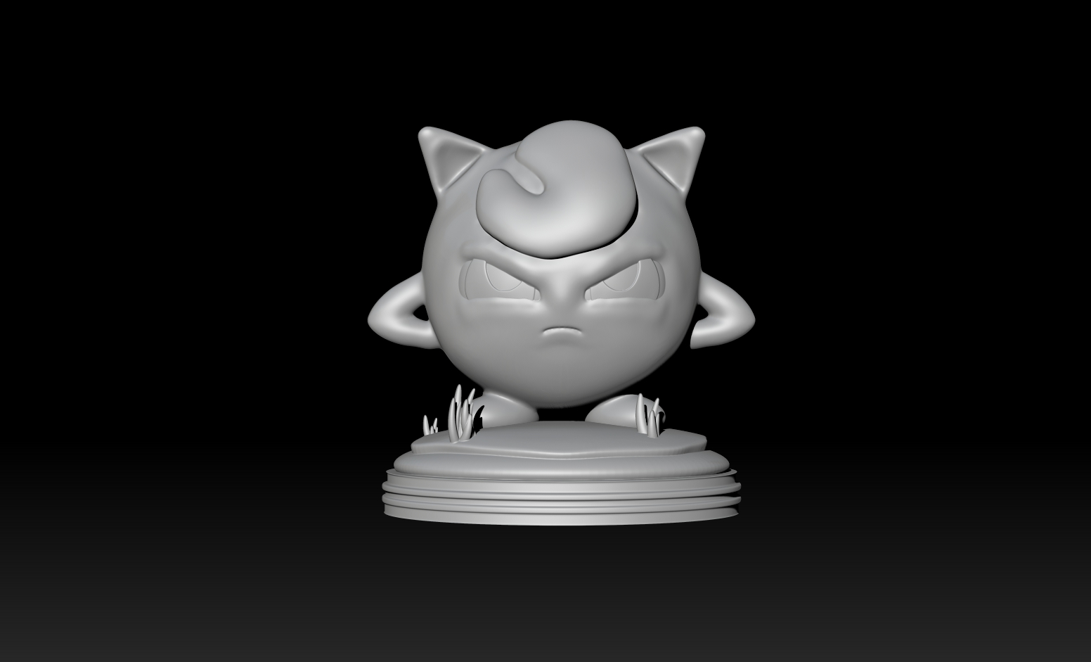 Angry Jigglypuff Pokemon